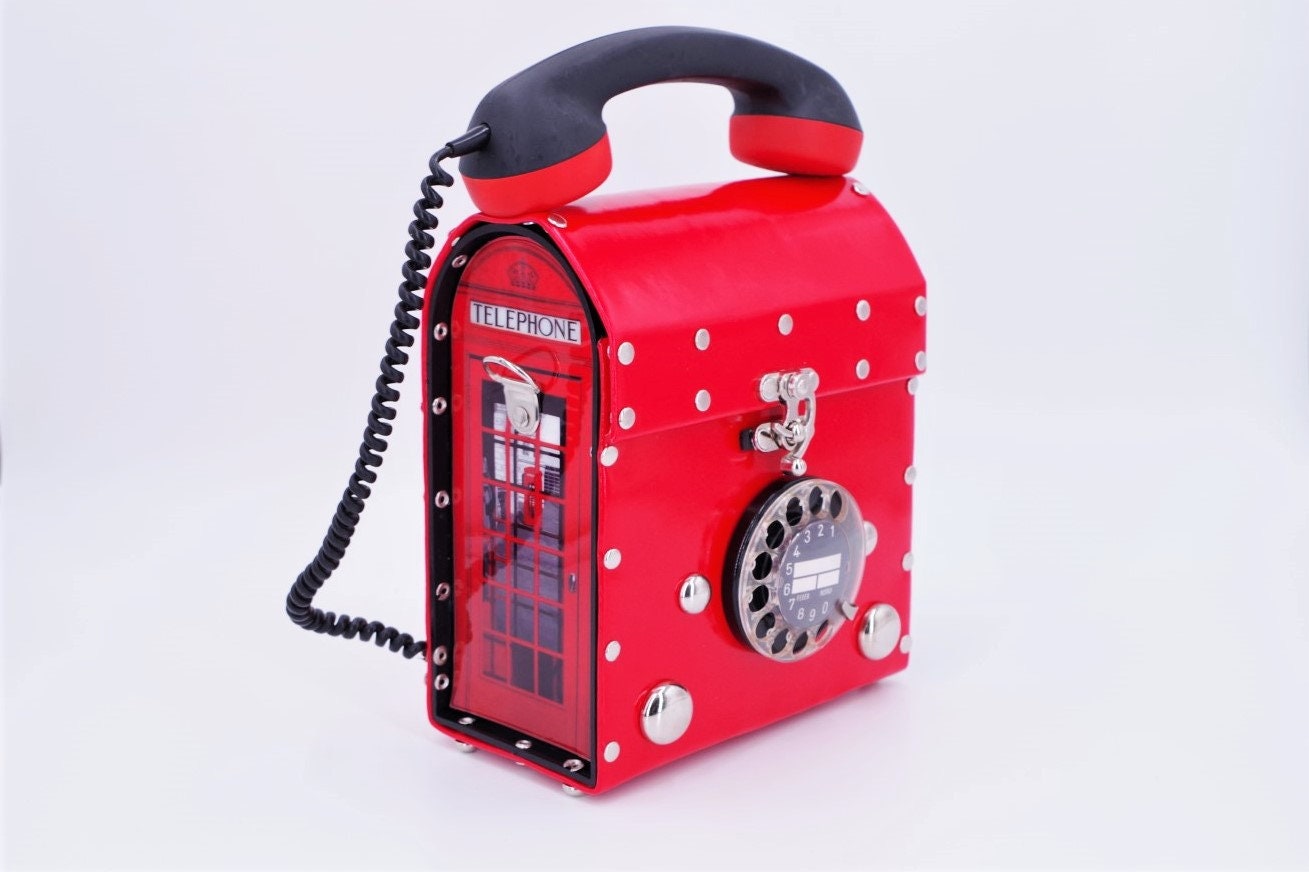 Telefon Bag Red | Etsy