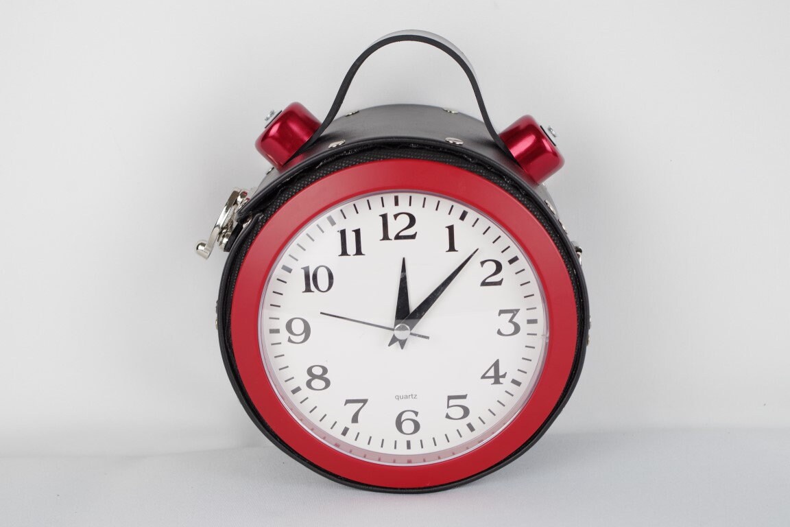 Clock Bag Red | Etsy