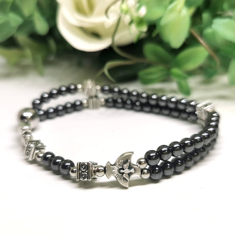 Catholic Mens Rosary Bracelet - Etsy