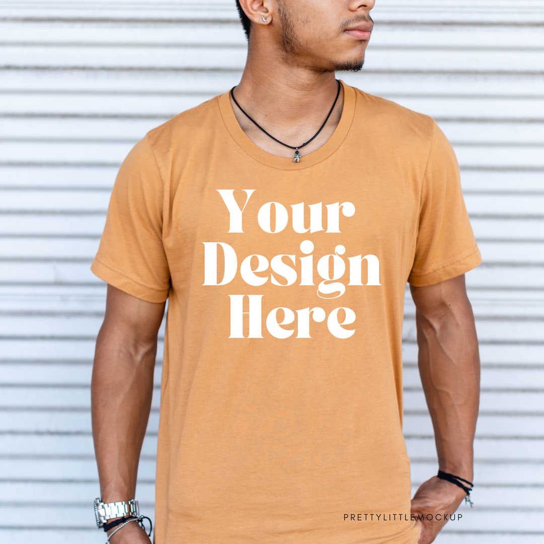 T Shirt Mock Up Bella Canvas 3001c Mockup Bella Canvas Toast - Etsy