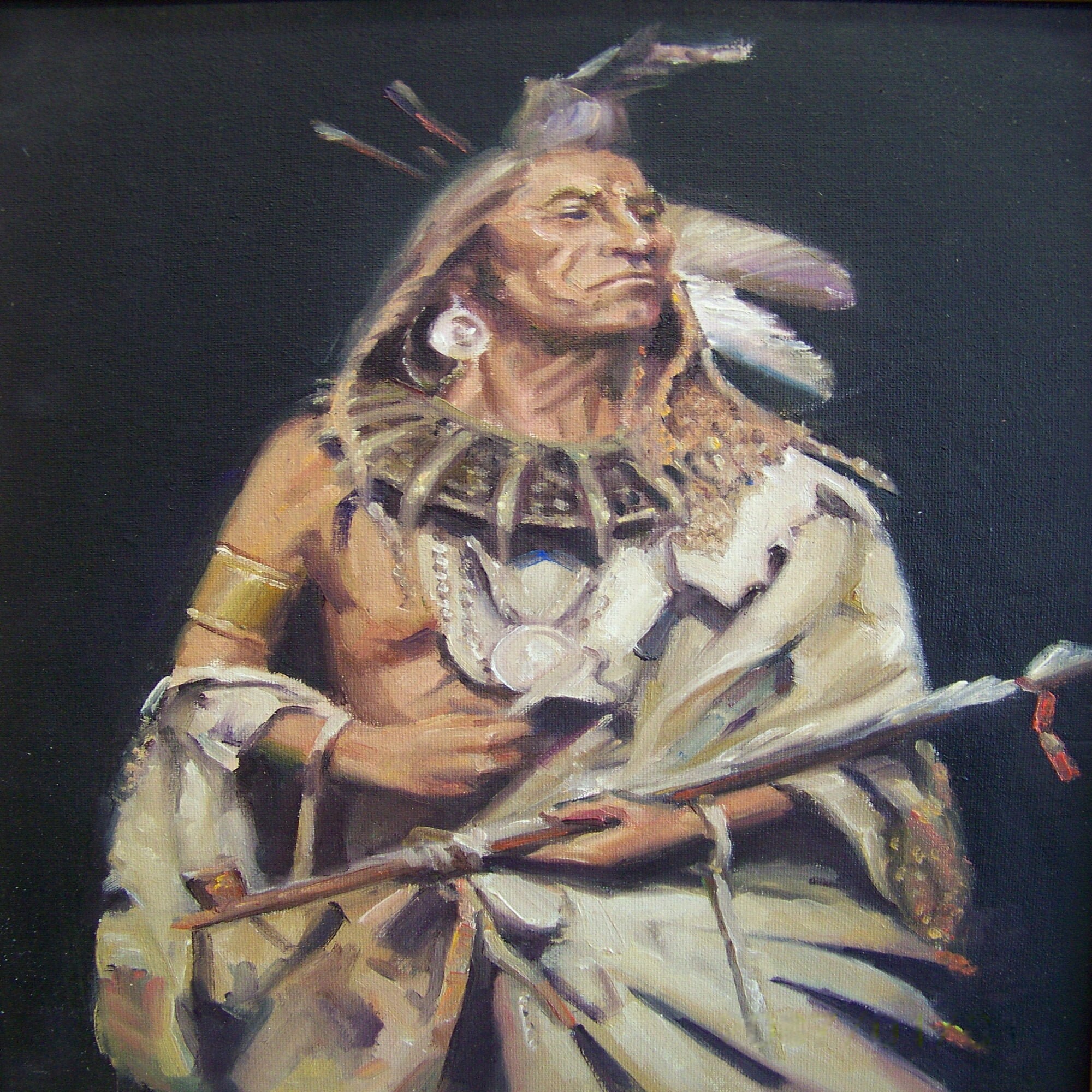 The Greeter| Wall Art, Portrait Wall Art, Print, Old West, Native ...