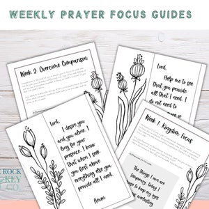 Prayer Journal Bible Study Journal Printable Scripture Journal - Etsy