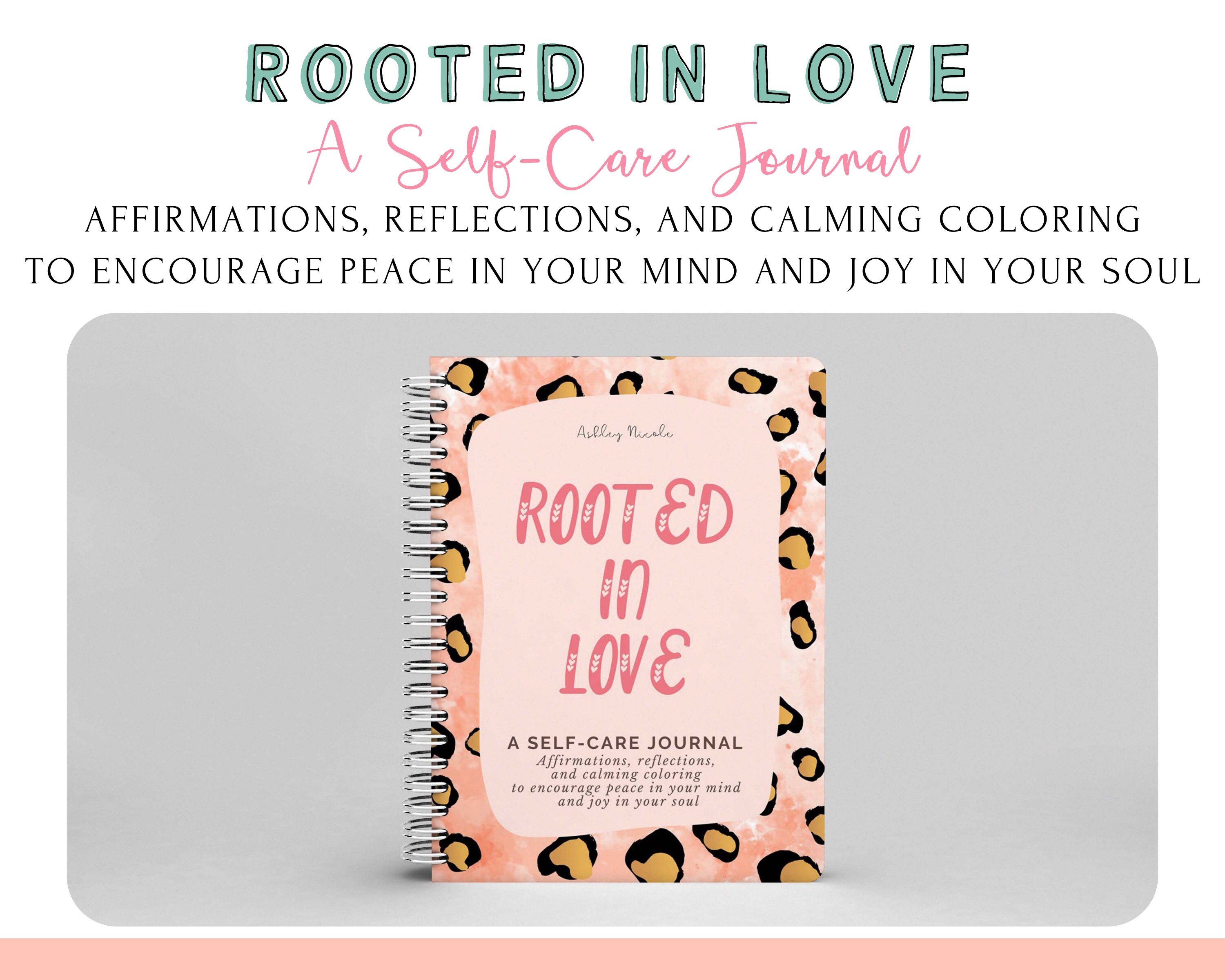 Printable Affirmation Journal Positive Affirmations Self - Etsy