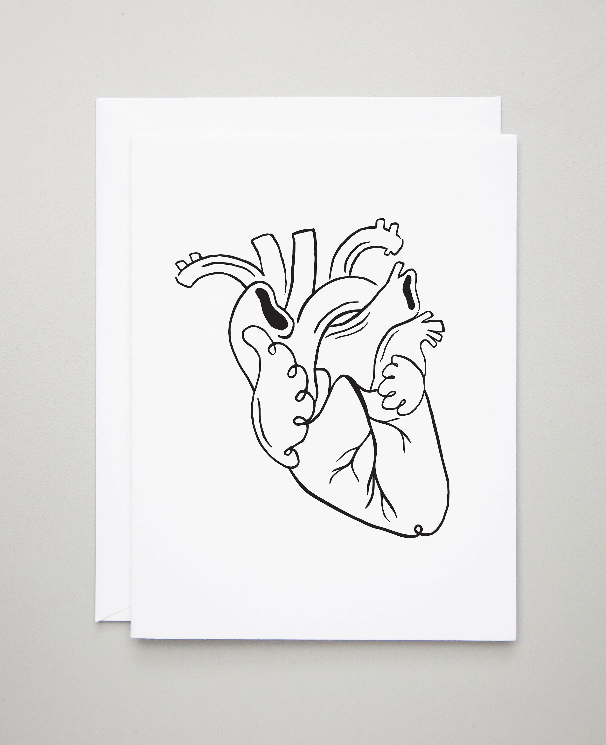 Heart Card Blank - Etsy
