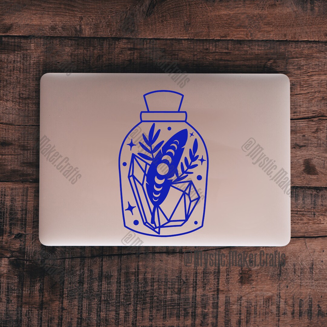 Astral Spell Jar Tumbler Decal - Witchy Vinyl Sticker for Cups ...