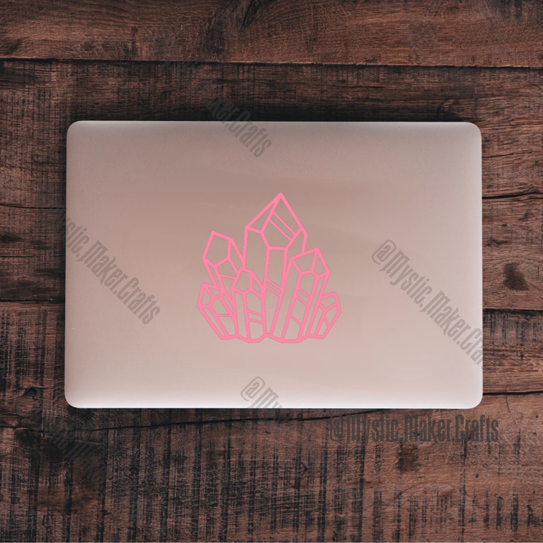 Witchy Crystal Decal Permanent Vinyl Decal Crystal Decal - Etsy
