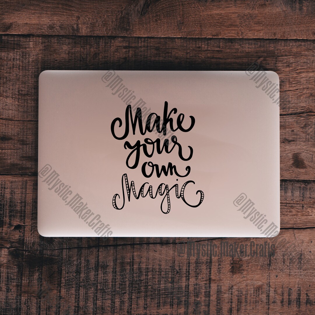 Make Your Own Magic Decal- Permanent Vinyl Decal- Witchy Car Vinyl ...