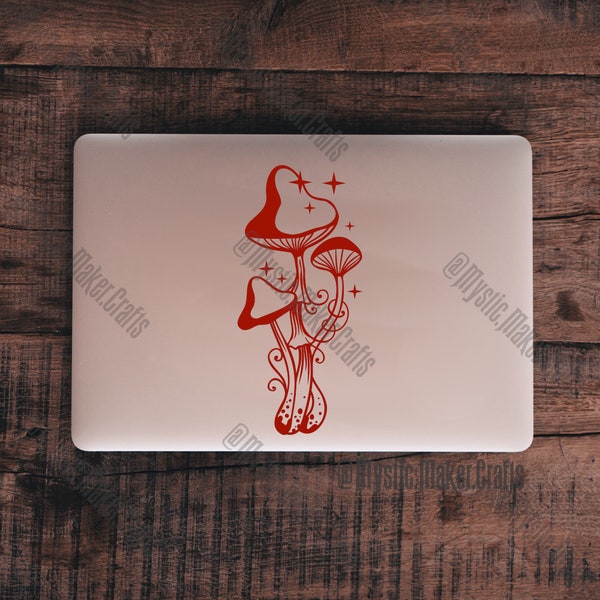 Mushroom Car Decal - Etsy