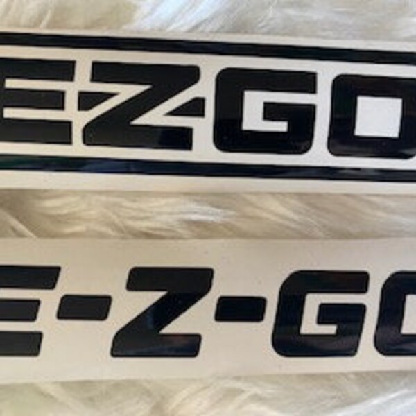 Ezgo Decal - Etsy