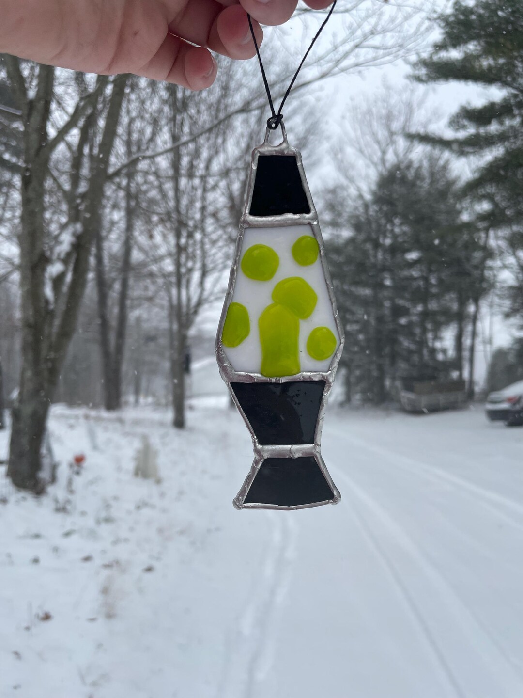 Stained Glass Lava Lamp - Mini Lava Lamp - Lava Lamp Stained Glass ...
