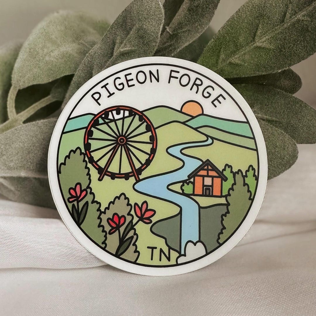 Pigeon Forge TN Sticker - Etsy
