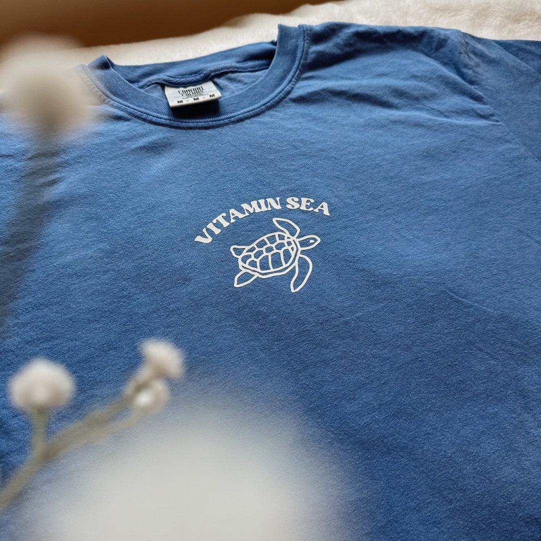 Vitamin Sea Shirt Vintage Beach T-shirt - Etsy