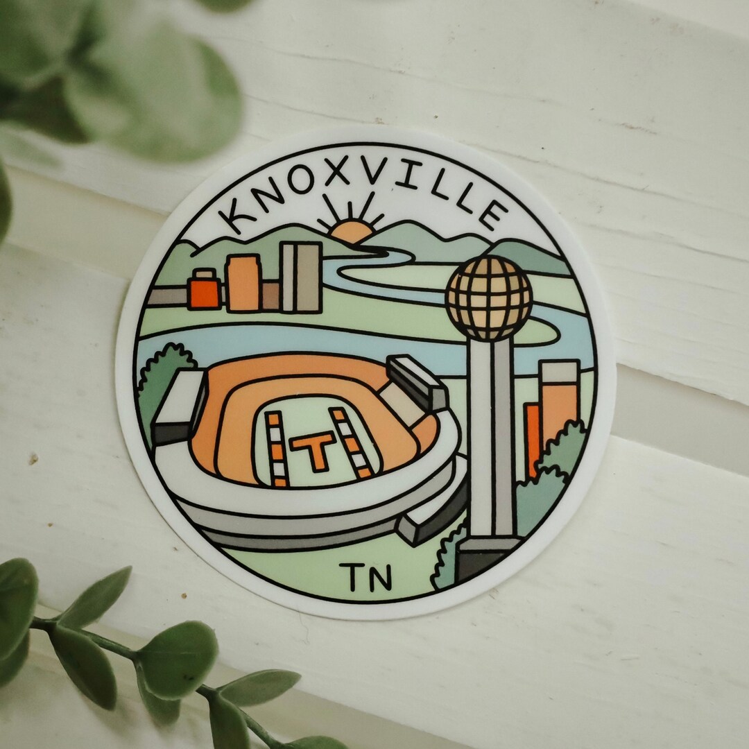 Knoxville TN Sticker - Etsy