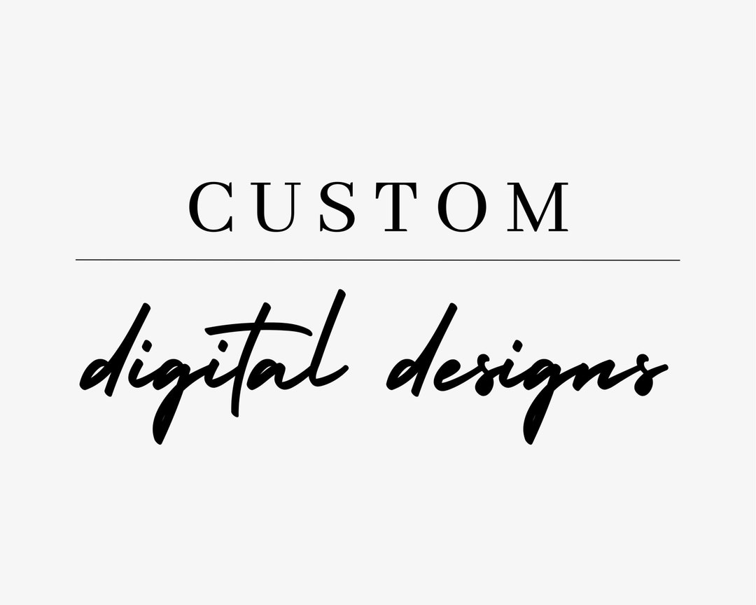 Digital Design / Digital Art / Custom Digital Designs / Personalized ...