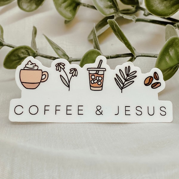Coffee and Jesus - Etsy