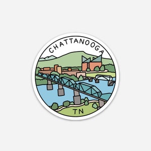 Chattanooga TN Sticker - Etsy