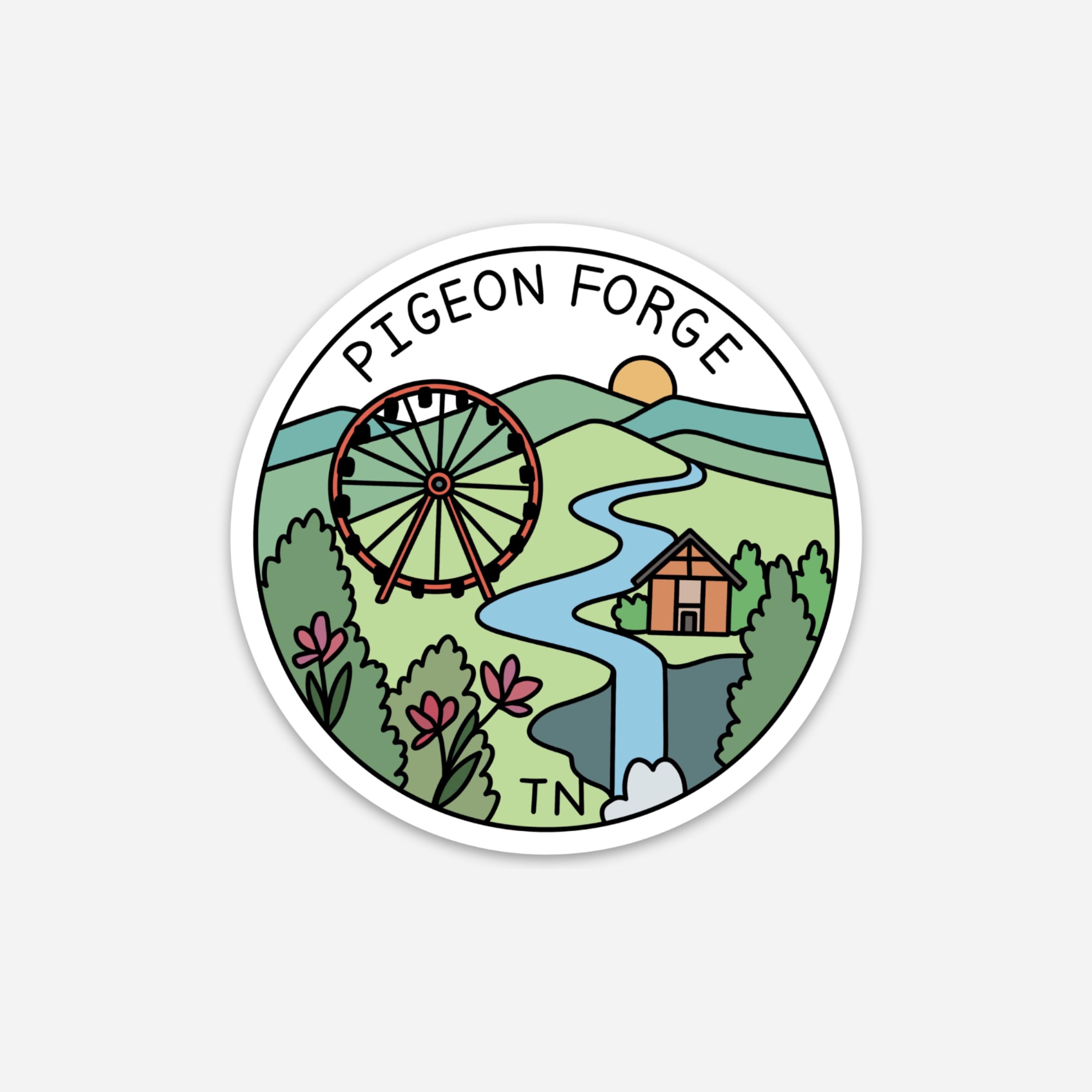 Pigeon Forge TN Sticker - Etsy