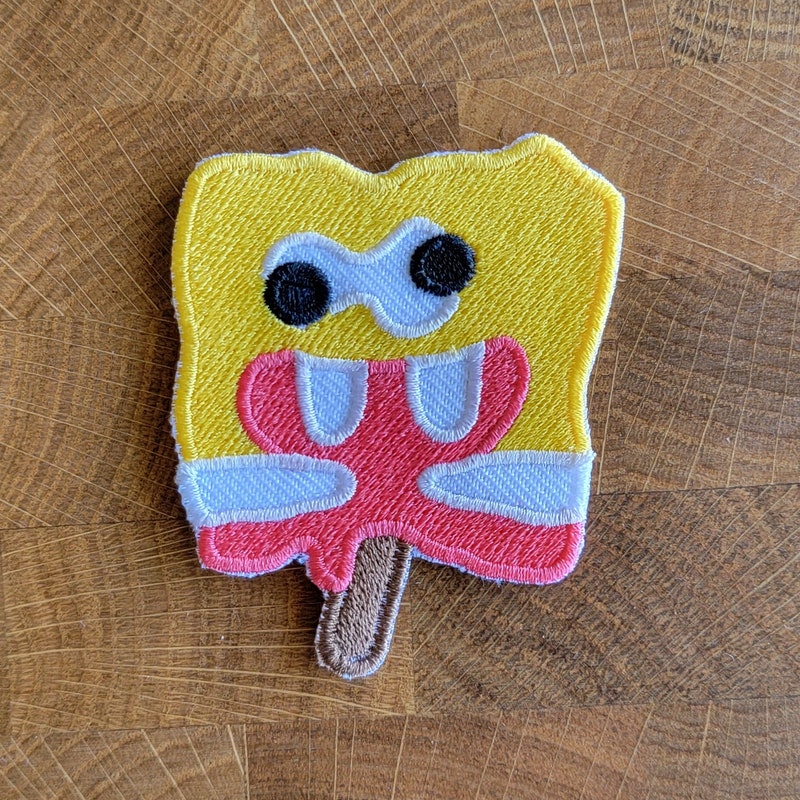 Spongebob Patch - Etsy