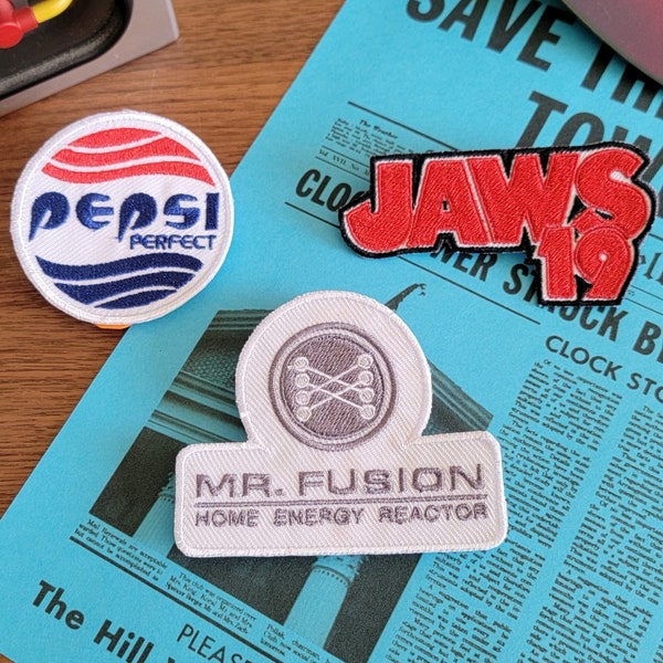 Back to the Future Patch - Etsy