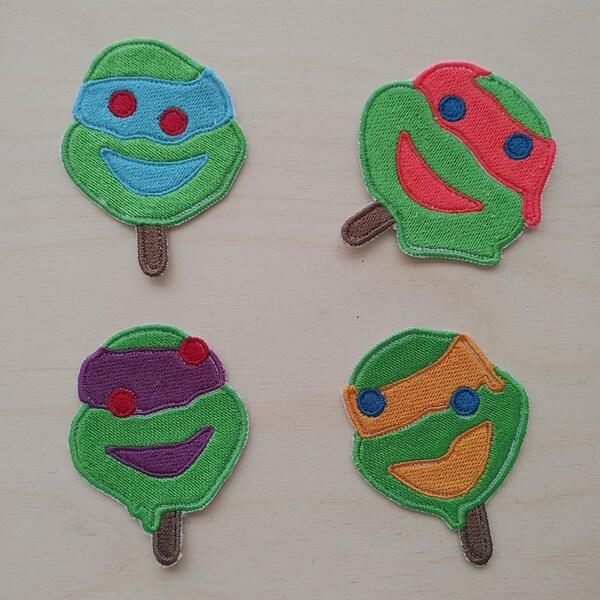 Ninja Turtles Popsicle - Etsy