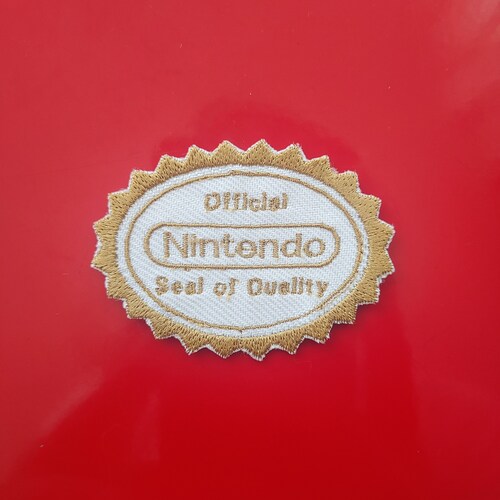 Nintendo Seal of Quality Iron-on Patch Small 2.5 In. - Etsy
