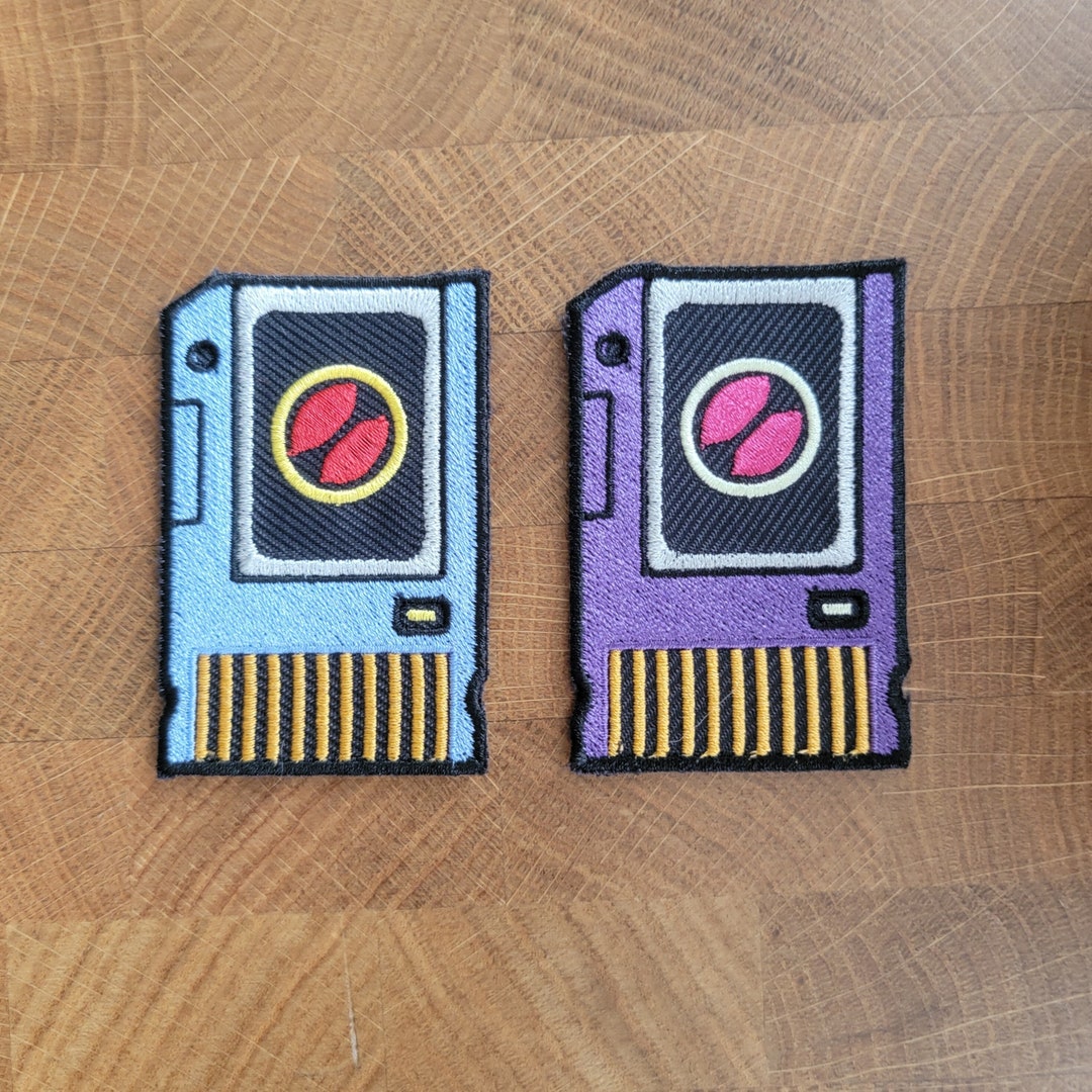Megaman Battle Network Chip Iron-on Patch - Etsy