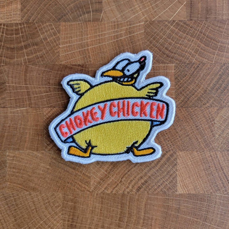 Rocko'a Modern Life Chokey Chicken Iron-on Patch - Etsy