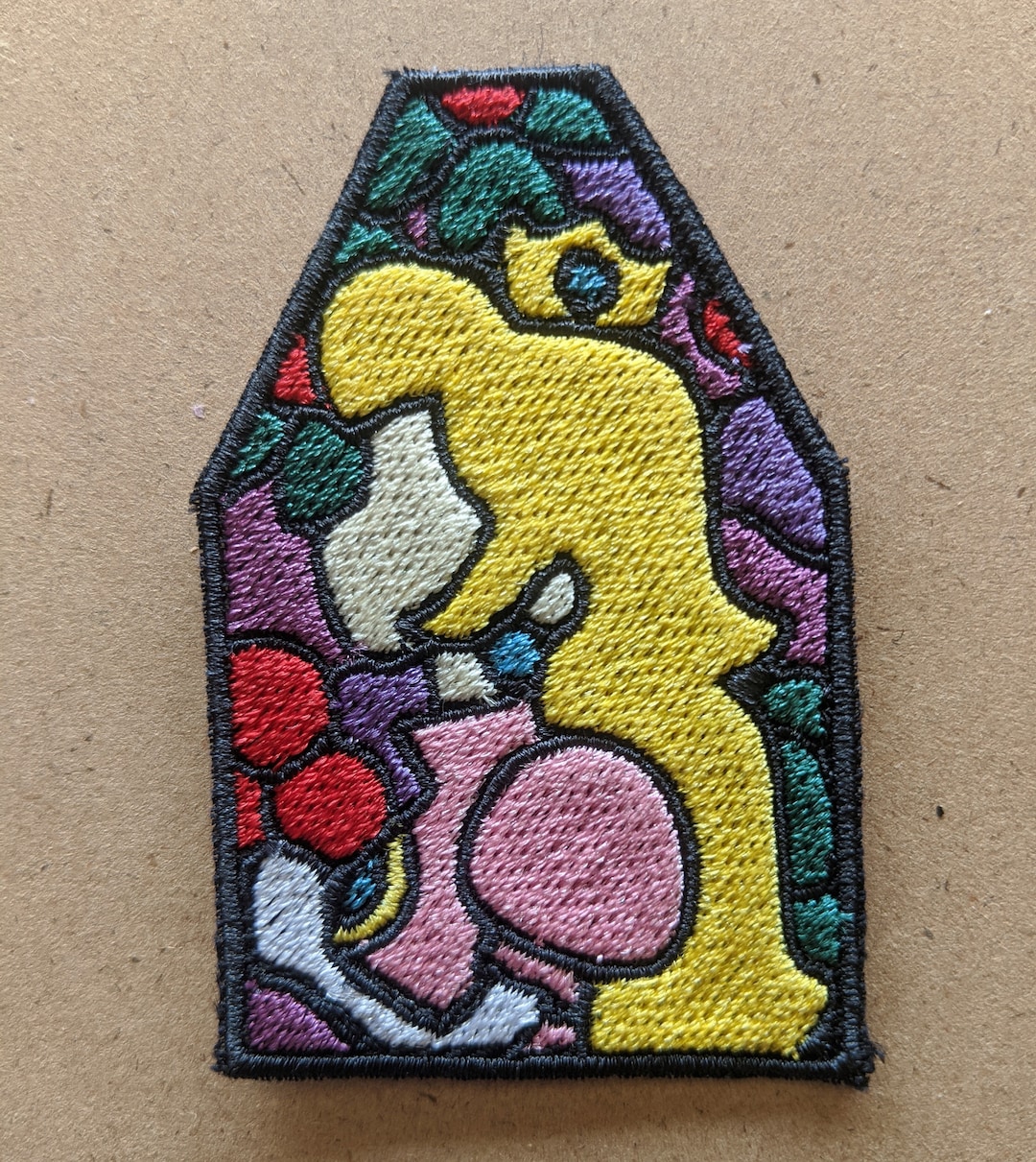 Secret Slide Peach Window Iron-on Patch - Homemade - Etsy