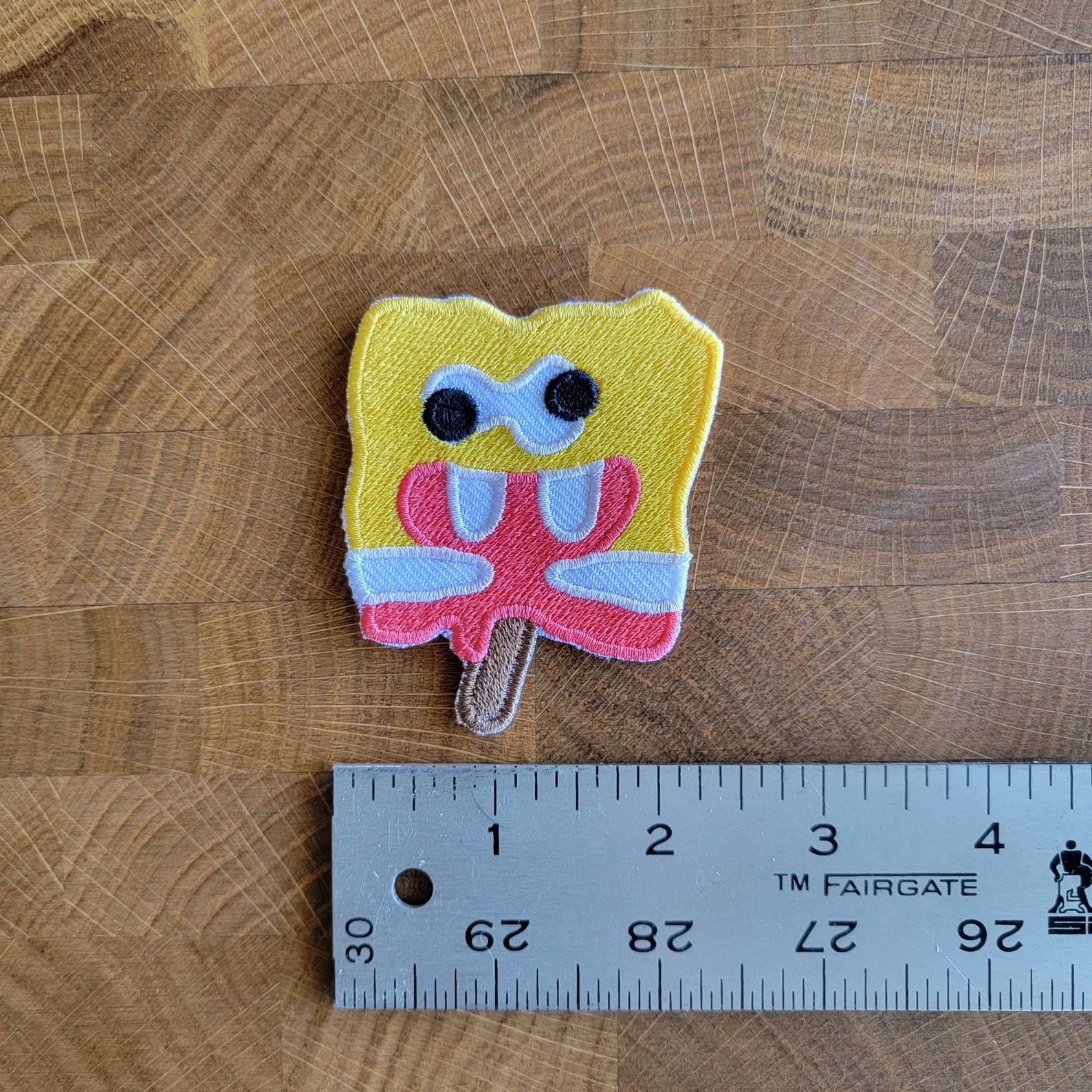 Spongebob Popsicle Iron-on Patch - Etsy