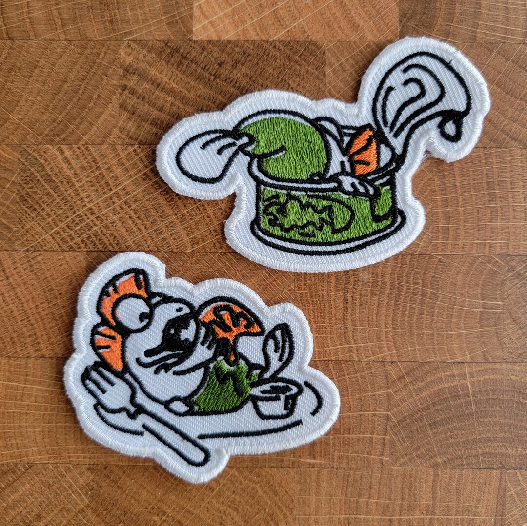 Splatoon Smallfry Little Buddy Iron-on Patches - Etsy