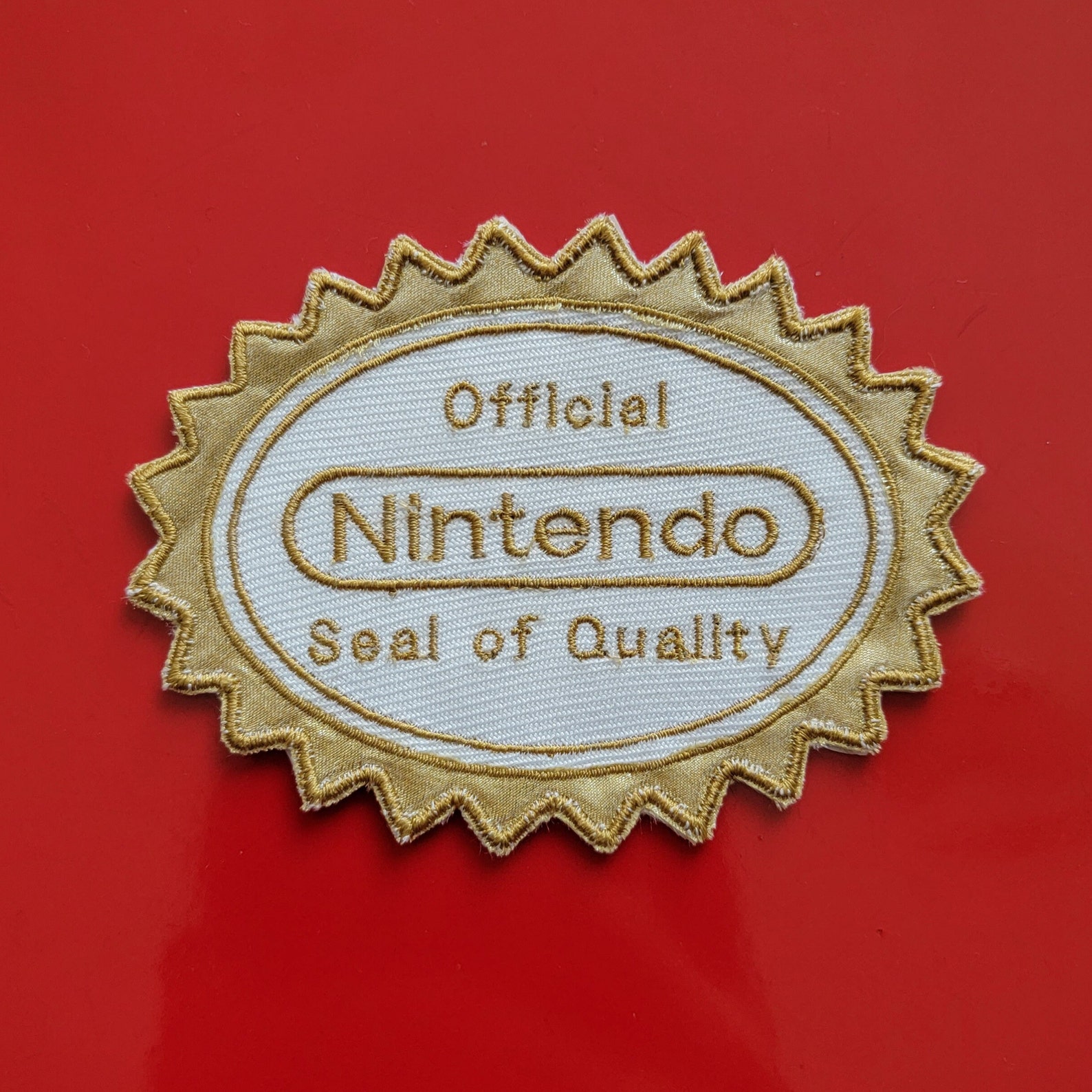 Nintendo Seal of Quality Iron-on Patch - Etsy