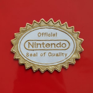 Nintendo Seal of Quality Iron-on Patch - Etsy