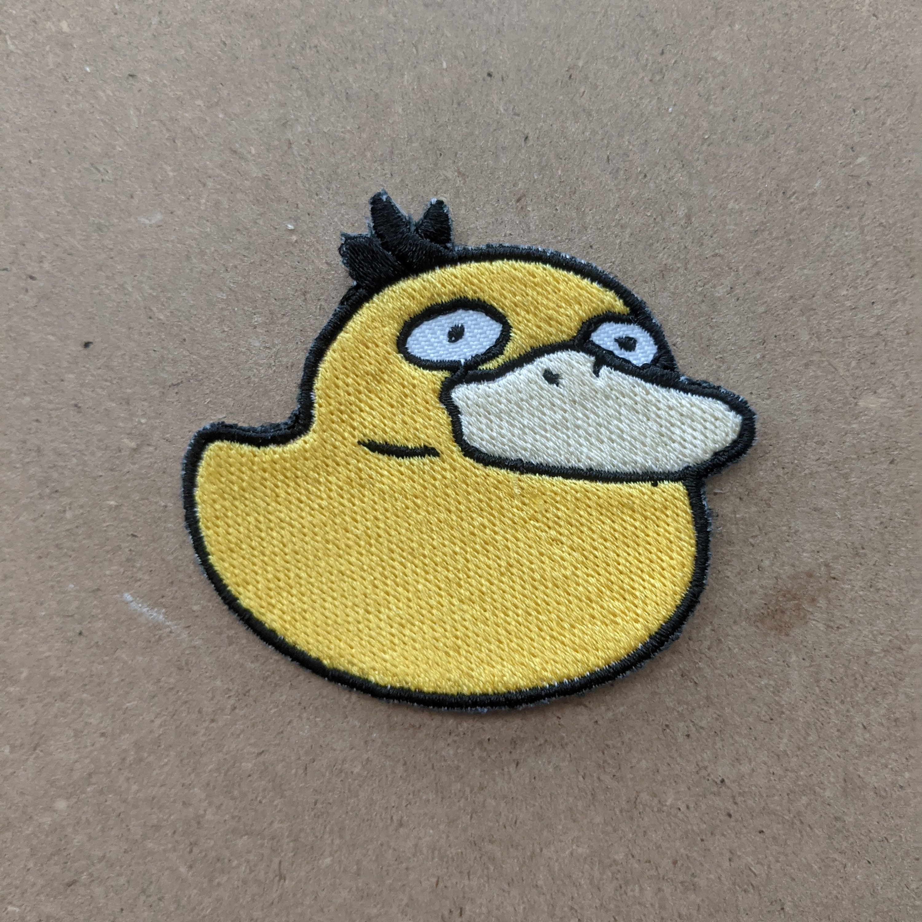 Psyduck Rubber Ducky Iron on Patch - Etsy