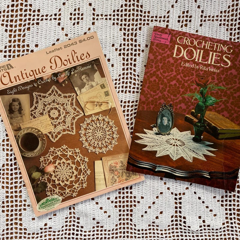 Crochet Doily Patterns - Etsy