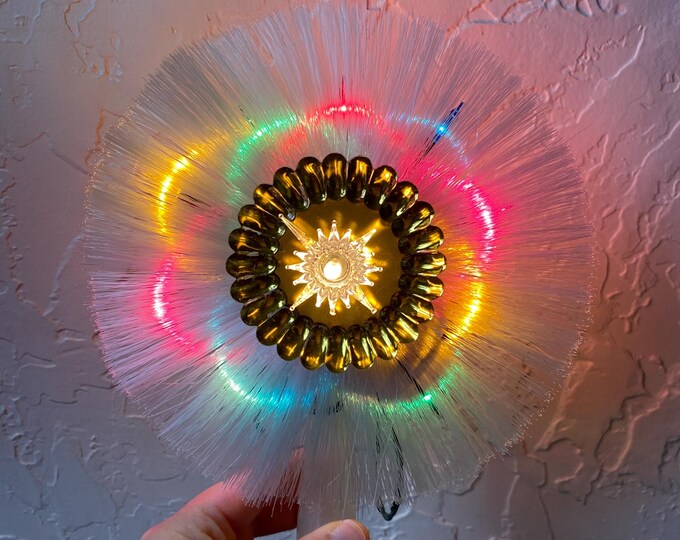 Vintage Lighted Tree Topper, Lighted Tree Topper, Tree Topper for ...