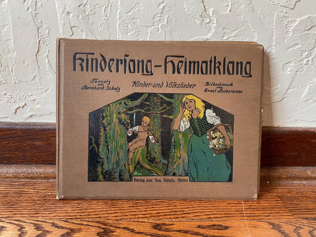 Antique German Sheet Music Book, Christmas Sheet Music, Sheet Music ...