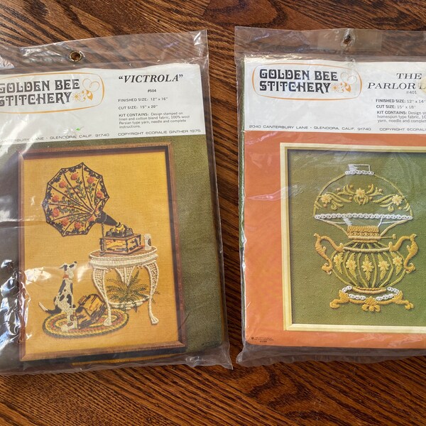 Crewel Embroidery Kits - Etsy