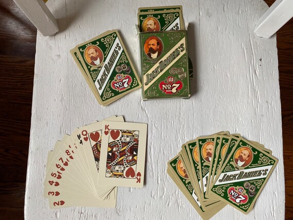 1972 Jack Daniels Card Deck Vintage Card Deck Vintage Jack - Etsy