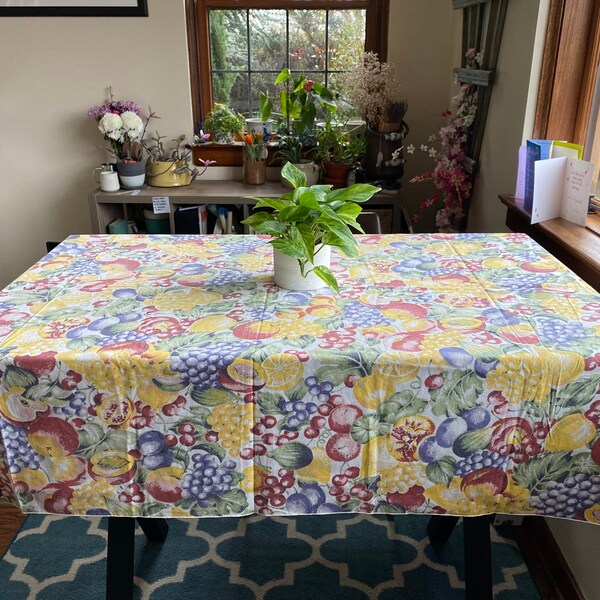 Fruit Tablecloth - Etsy