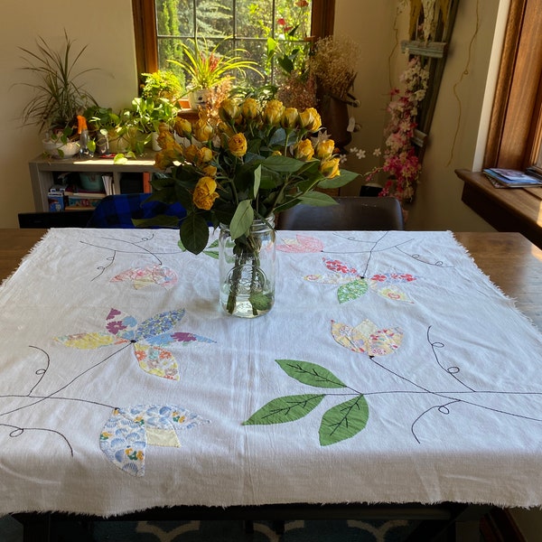 Applique Tablecloth - Etsy