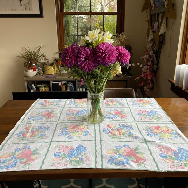 Peach Tablecloth - Etsy