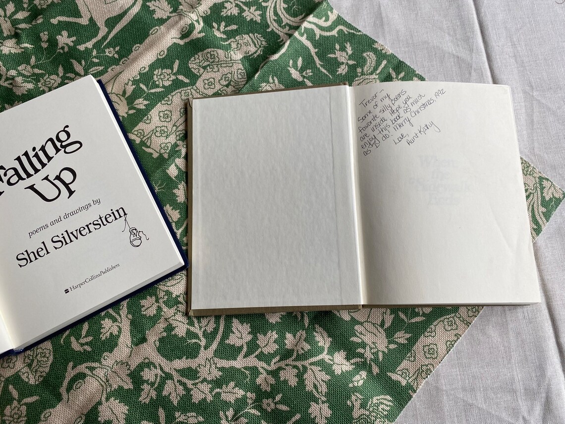 Vintage Shel Silverstein Book Bundle Where the Sidewalk Ends - Etsy