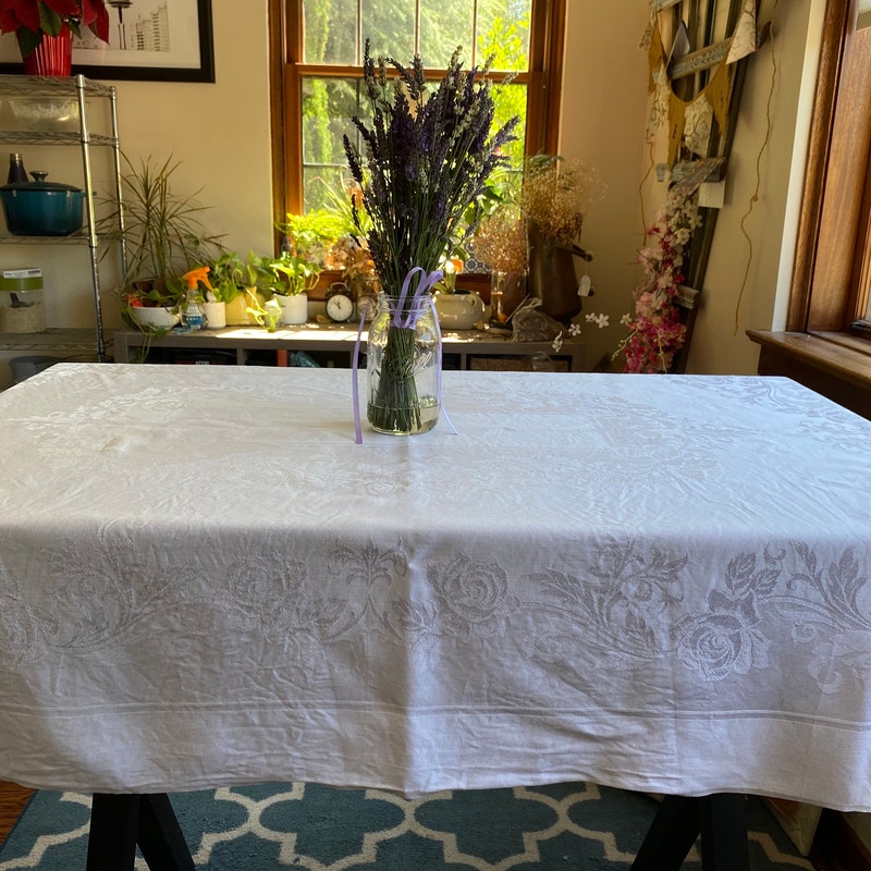 Victorian Tablecloth - Etsy
