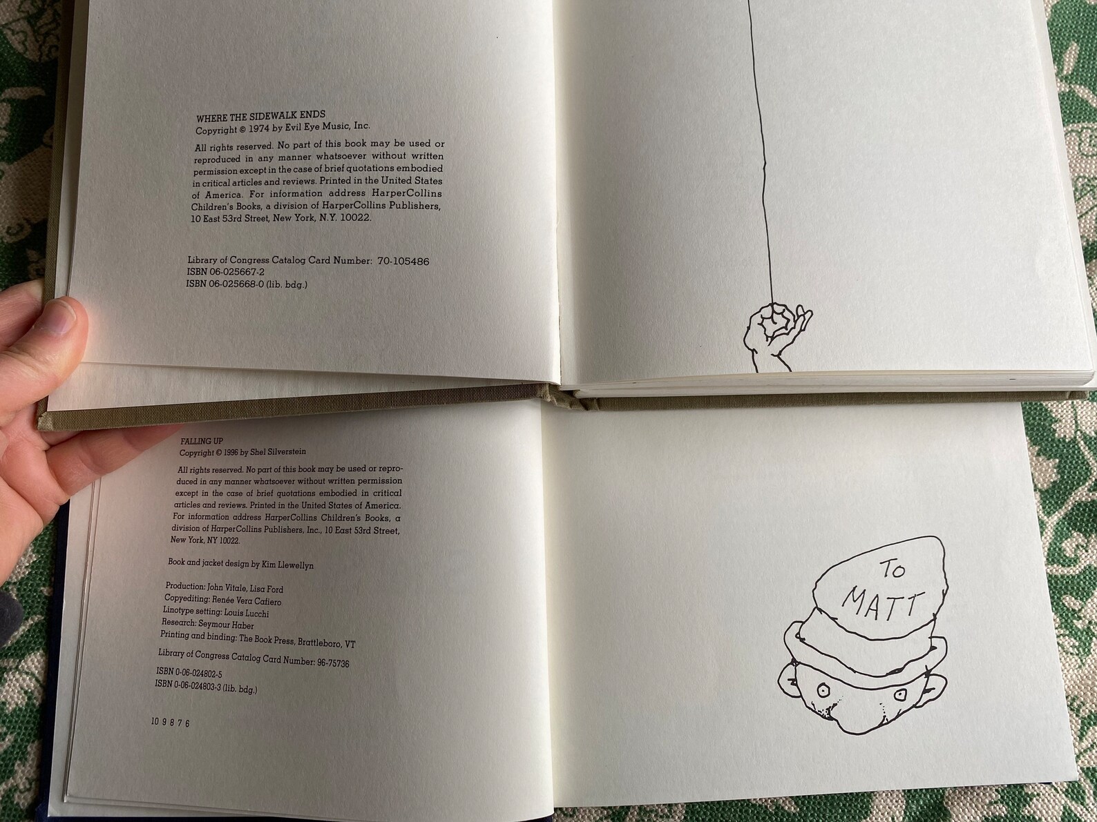 Vintage Shel Silverstein Book Bundle Where the Sidewalk Ends - Etsy