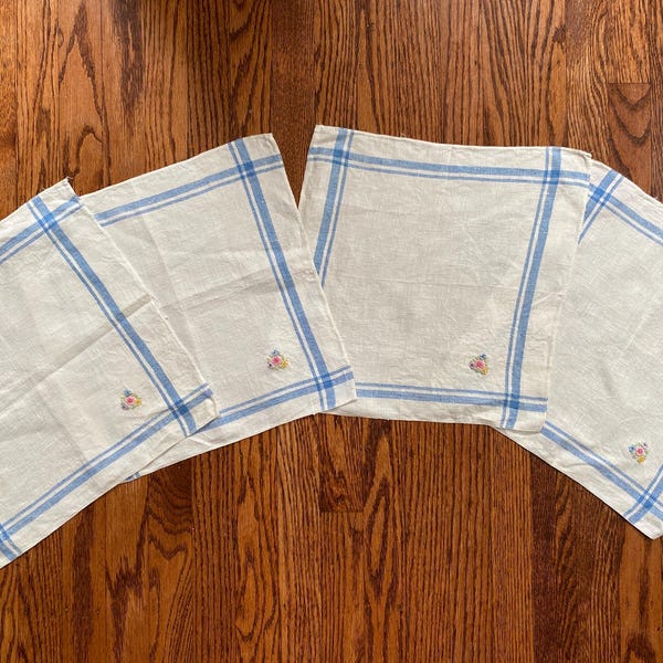 Cottage Napkins - Etsy