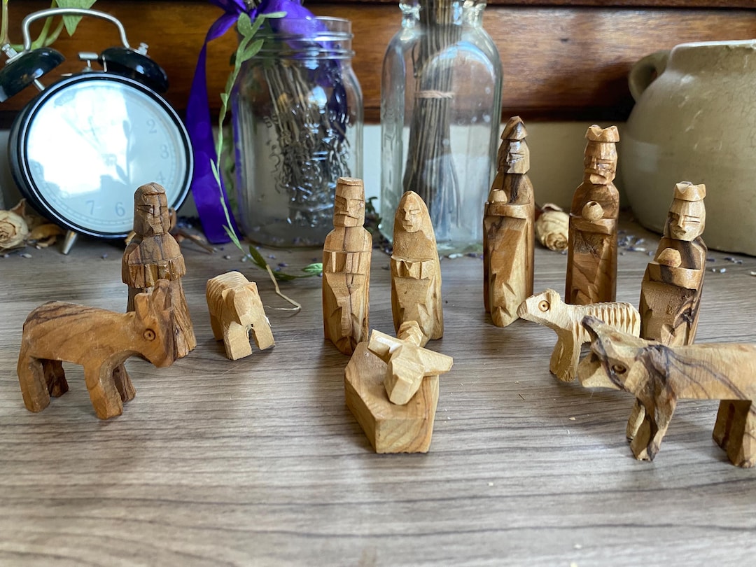 Erzgebirge East German GDR Nativity Set, German Christmas Decor ...