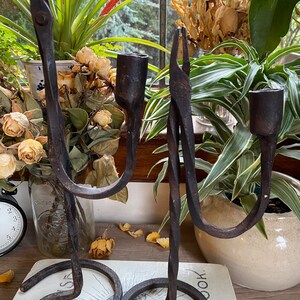 Pair of Antique Primitive Rush Lamps, Rush Lamps, Primitve Home Decor ...