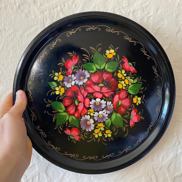 Russian Metal Tray - Etsy