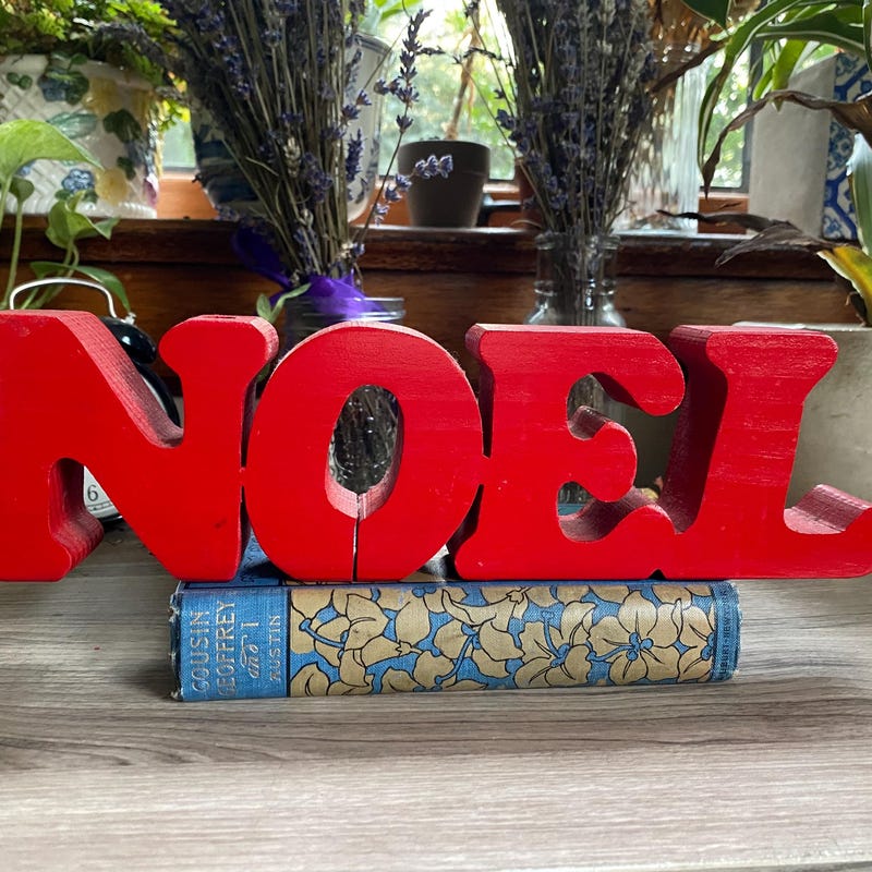 Noel Sign - Etsy