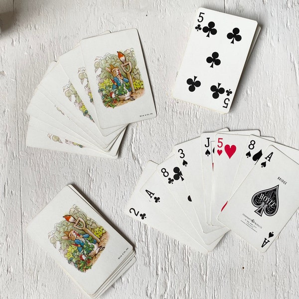 Rabbit Playing Cards - Etsy